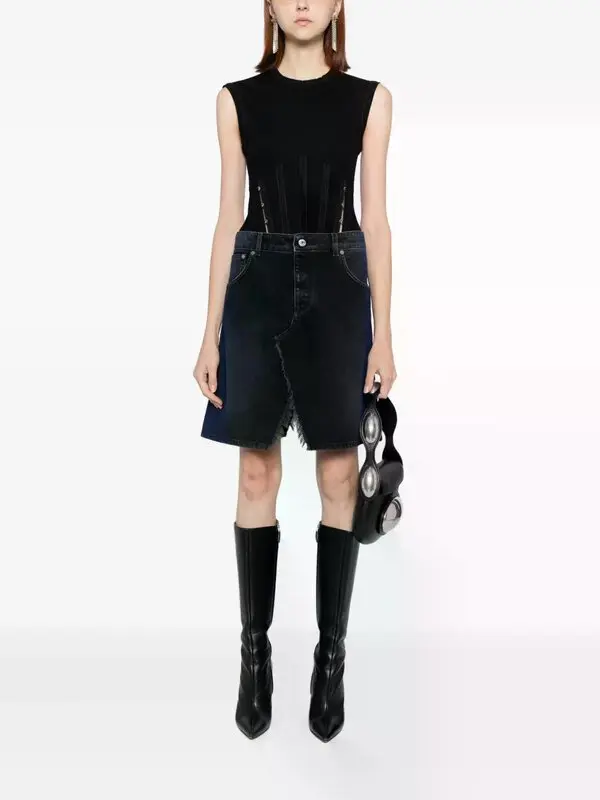 Off-White Spray Jil Denim Skirt