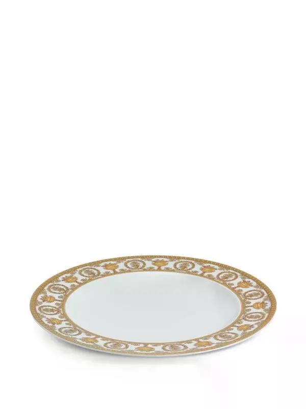 Versace I Love Baroque Dinner Plate - White