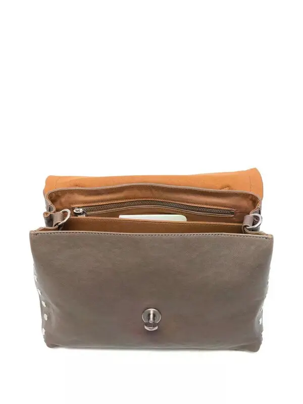 ZANELLATO Baby Postina Tote Bag - Brown