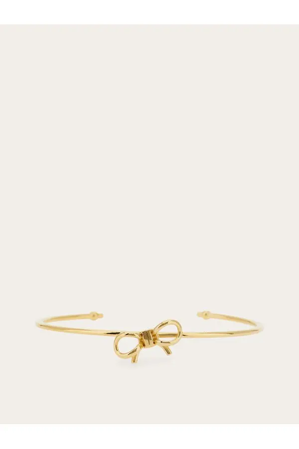 FERRAGAMO Bangle With Bow - Gold