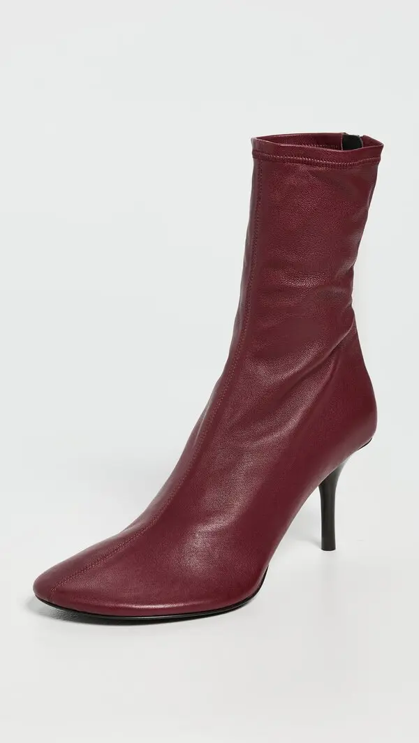 Acne Studios Leather Ankle Booties