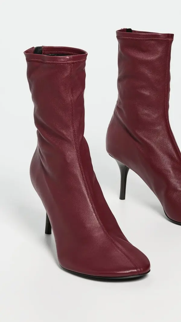 Acne Studios Leather Ankle Booties