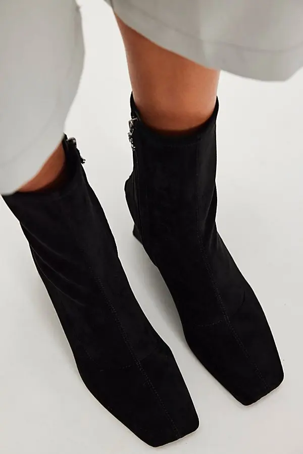 CIRCUS NY BY SAM EDELMAN Lia Wedge Boots - Black