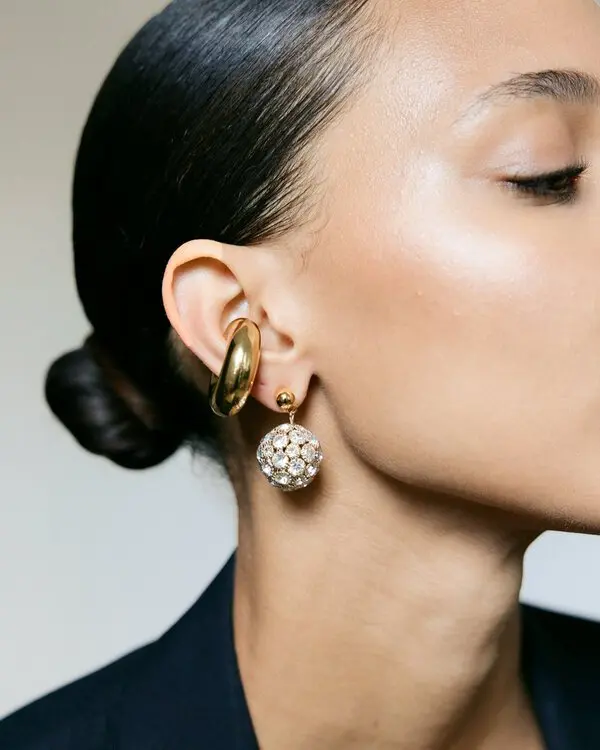 PEARL OCTOPUSS.Y Crystal Spheres Earrings