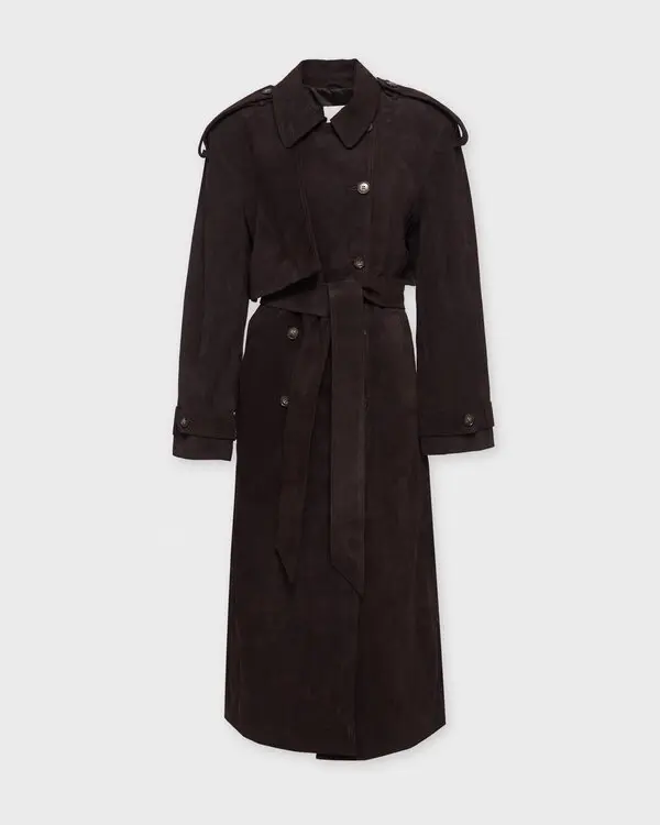 ALMADA Sienna Suede Coat