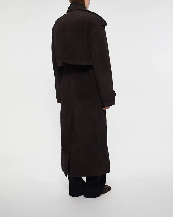 ALMADA Sienna Suede Coat