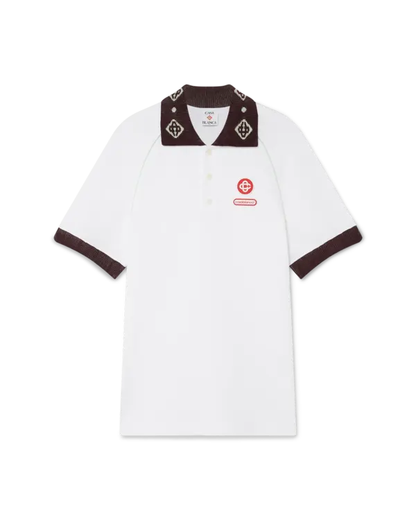 Casablanca Pique Polo - Multicolor
