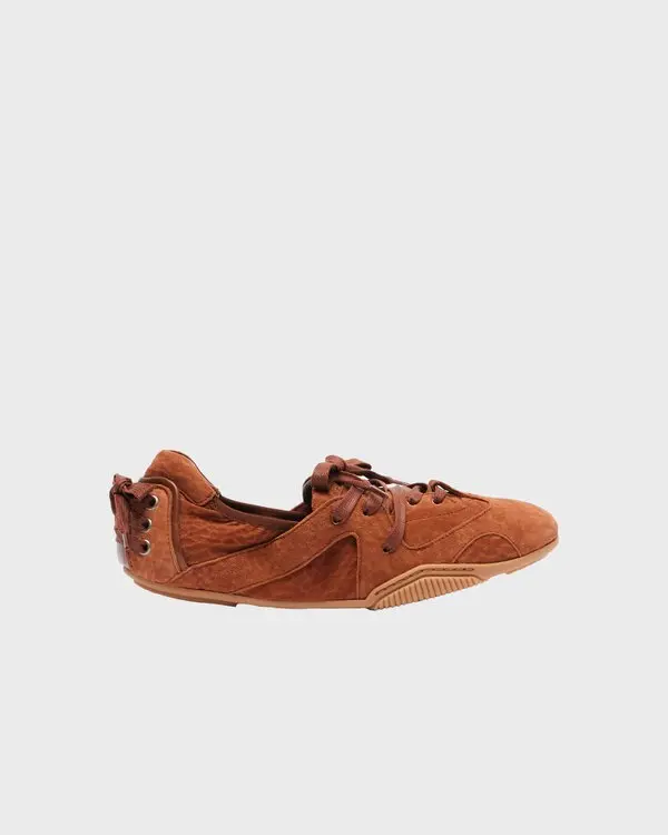 Acne Studios Suede Lace-up Sneakers - Brown