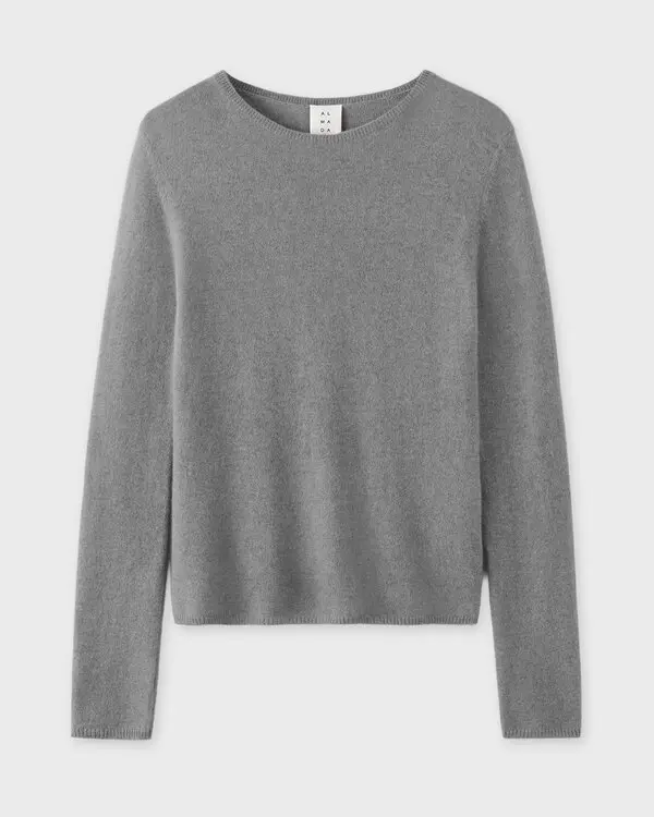 Almada Label Crewneck Cashmere Sweater