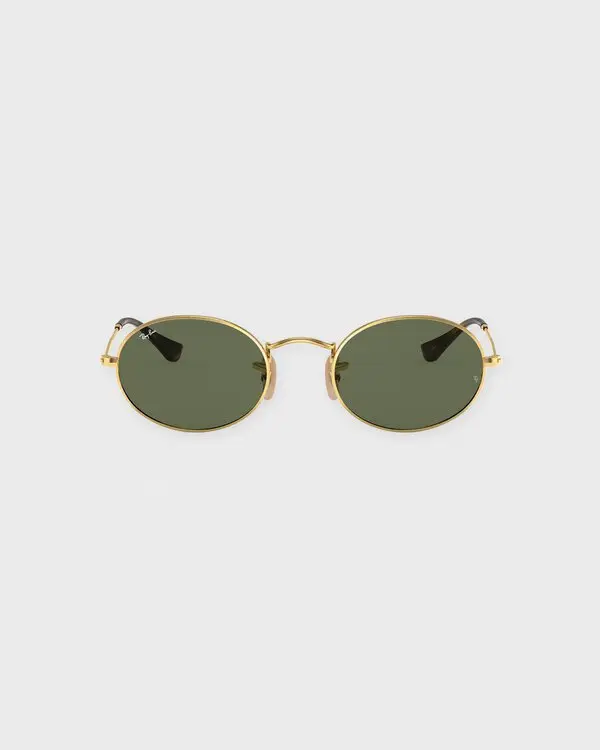 Ray-ban Oval Sunglasses - Guld,grön