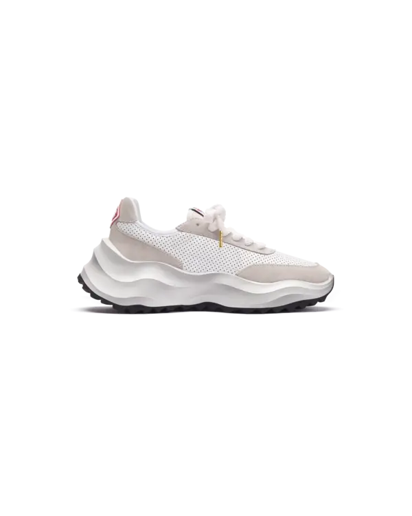 Casablanca Atlantis Off-white Leather Sneakers - Multicolor