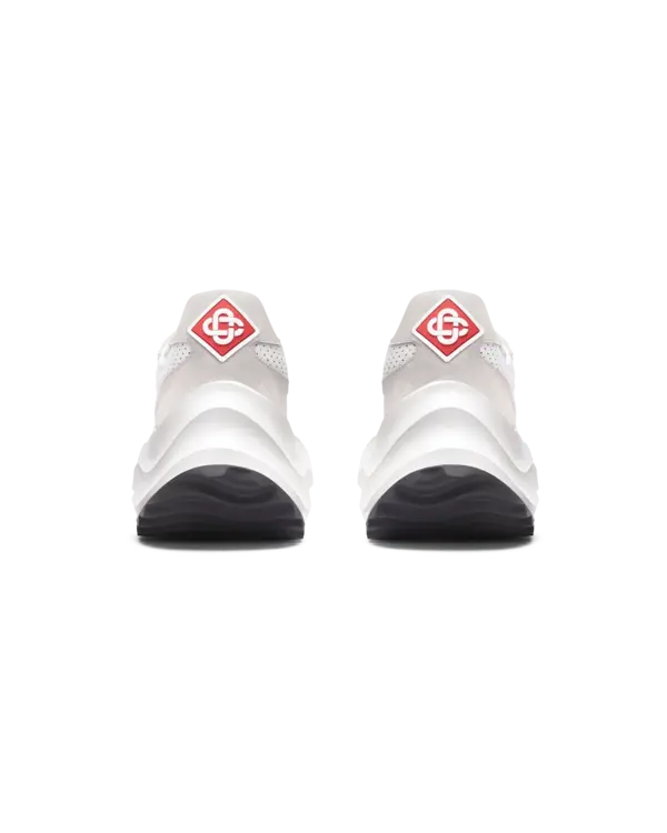 Casablanca Atlantis Off-white Leather Sneakers - Multicolor