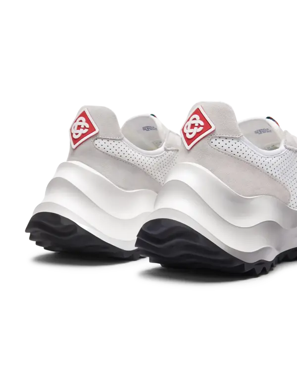 Casablanca Atlantis Off-white Leather Sneakers - Multicolor