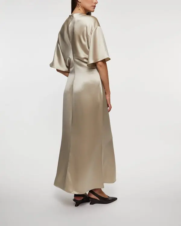 WAKAKUU Satin Dress