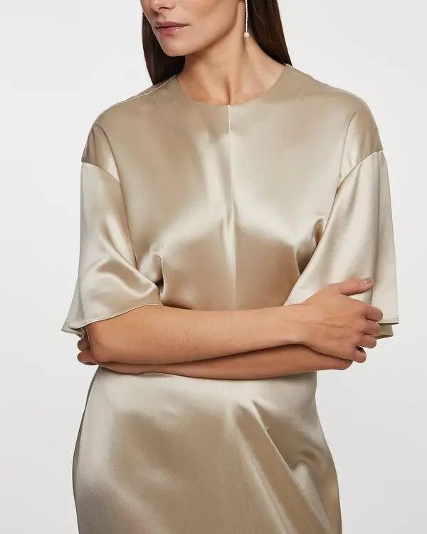 WAKAKUU Satin Dress