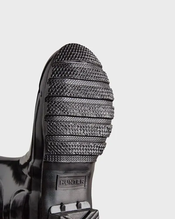 Hunter Original Tall Gloss Boots - Black
