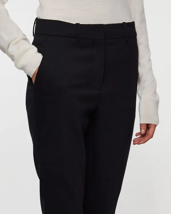 WAKAKUU Abbey Tailored Wool Blend Trousers