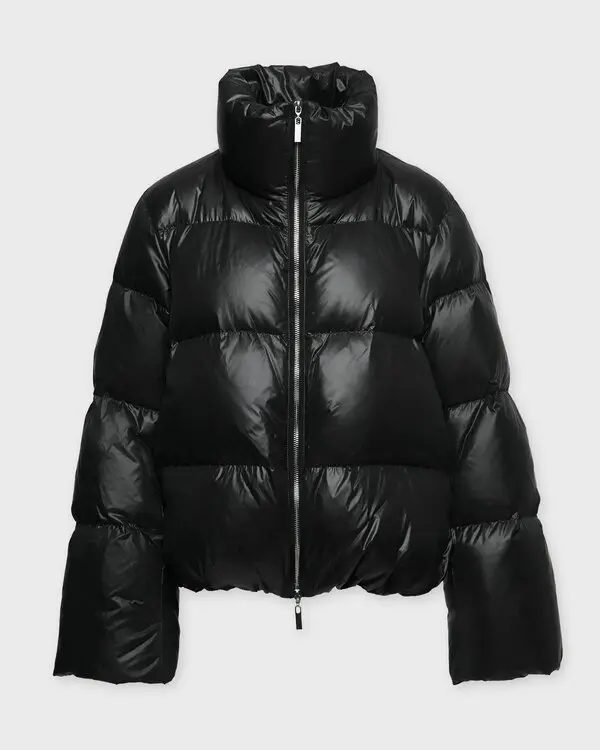 WAKAKUU Storm Puffer Jacket - Black