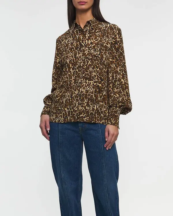 Isabel Marant Étoile Teysa Shirt - Leopard