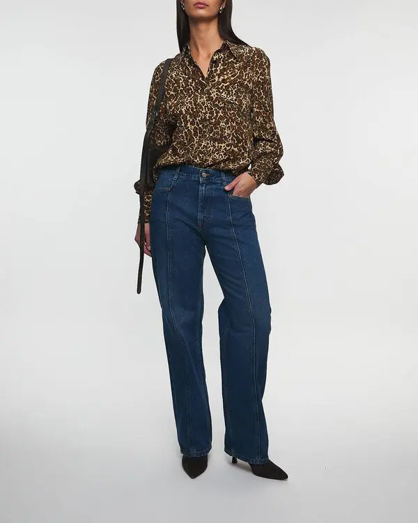 Isabel Marant Étoile Teysa Shirt - Leopard
