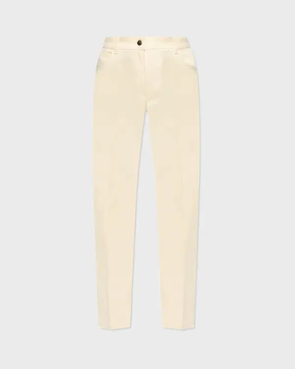 Moncler Gabardine Straight Leg Jeans