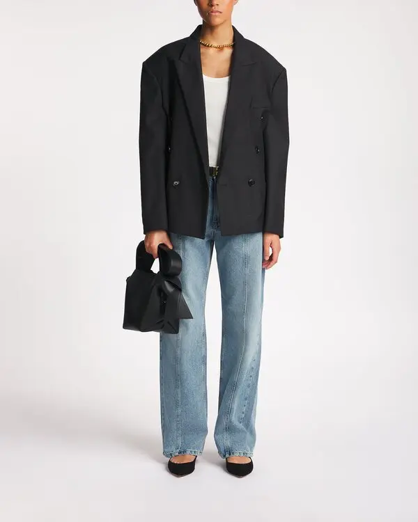 HOUSE OF DAGMAR Loose Fit Wide Leg Jeans