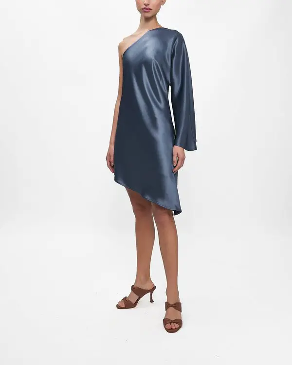 BY MALENE BIRGER Alvana One-shoulder Asymmetrical Dress