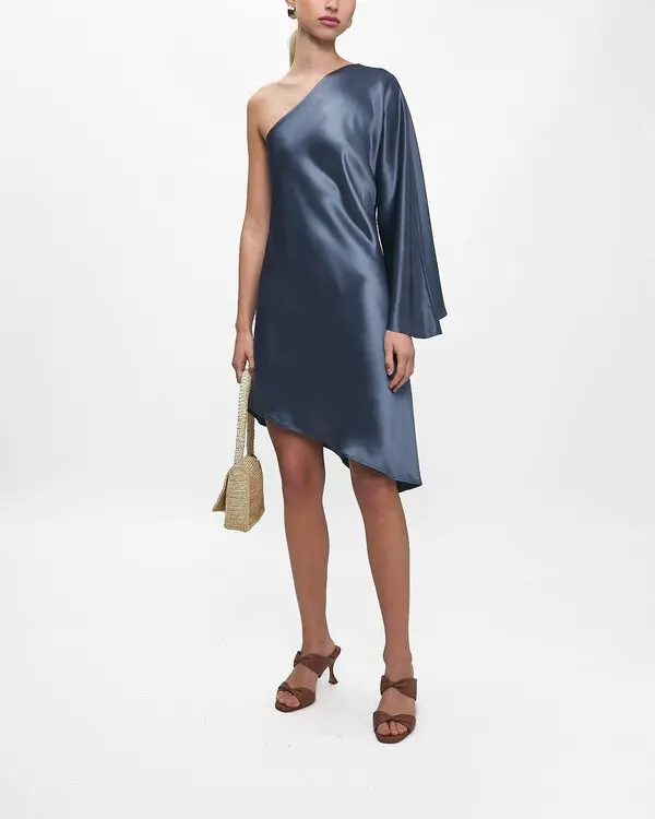 BY MALENE BIRGER Alvana One-shoulder Asymmetrical Dress