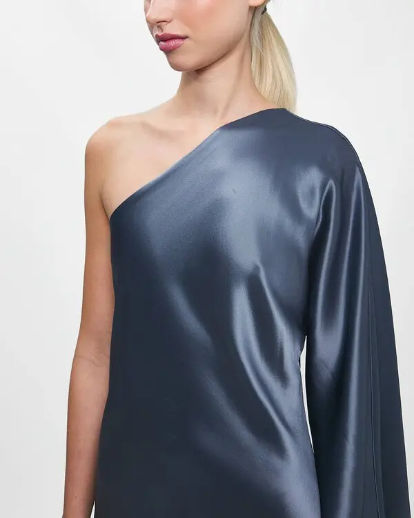 BY MALENE BIRGER Alvana One-shoulder Asymmetrical Dress