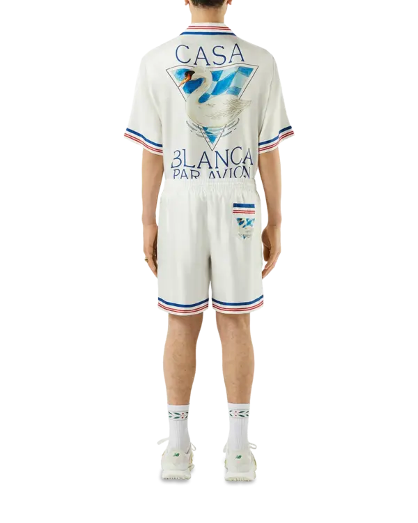 Casablanca Silk Shorts