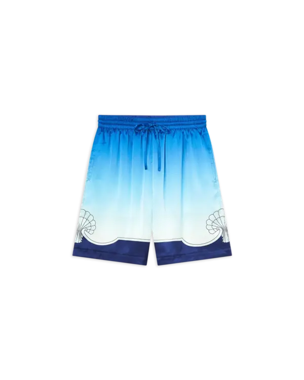 Casablanca Place Vendome Silk Shorts