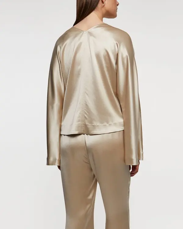WAKAKUU Palermo Satin Blouse