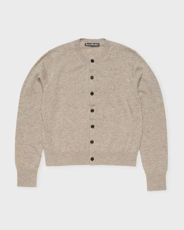 Acne Studios Fitted Yak Wool Cardigan