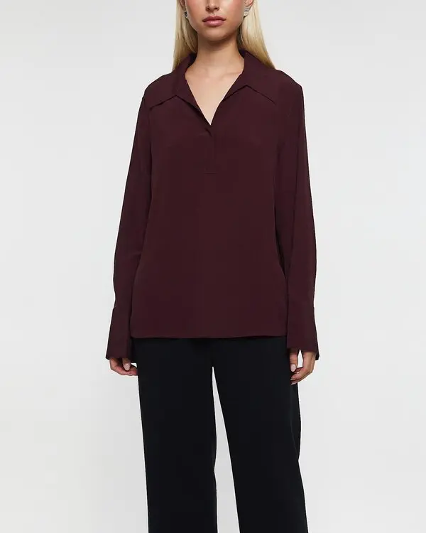 Filippa K Blouse Half Placket