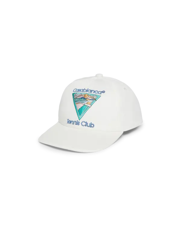 Casablanca Tennis Club Icon Cap - Multicolor