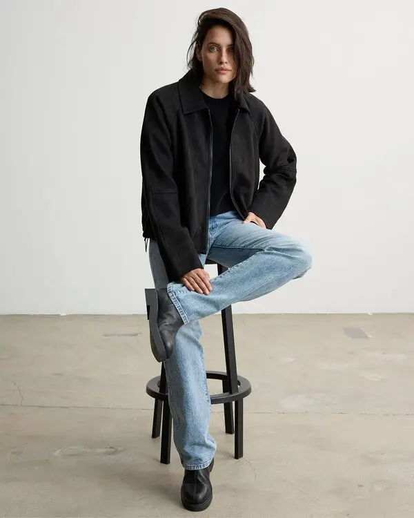 WAKAKUU Jacket Miia Faux Suede