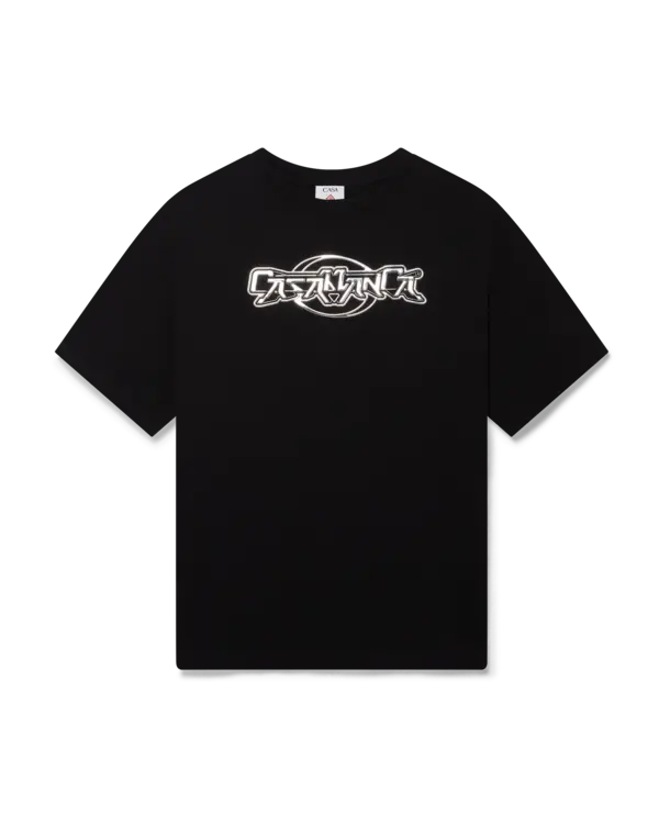 Casablanca Chrome Oversized Short Sleeve T-shirt - Multicolor
