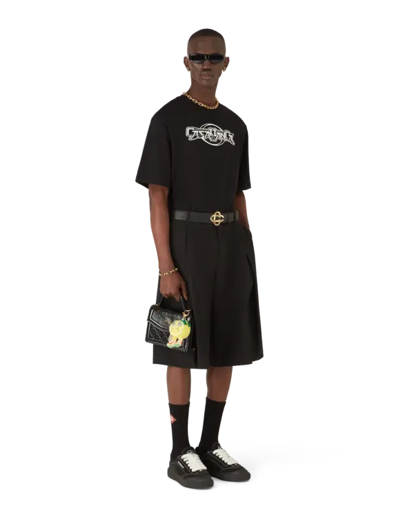 Casablanca Chrome Oversized Short Sleeve T-shirt - Multicolor