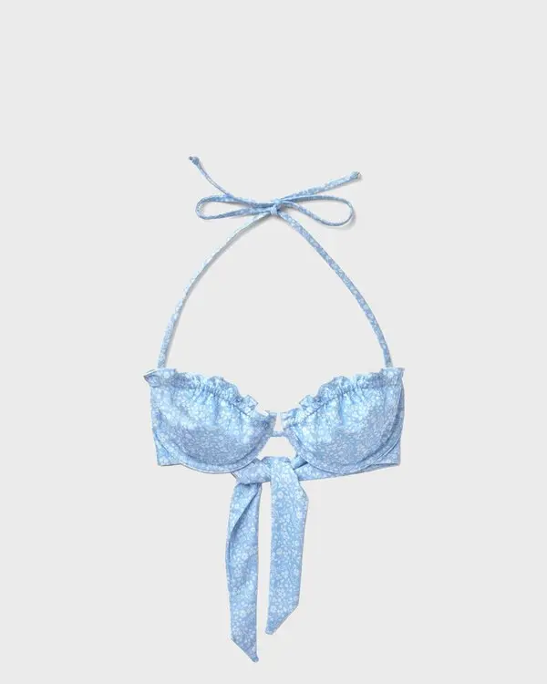 SEAQUELLE Bikini Top - Light Blue
