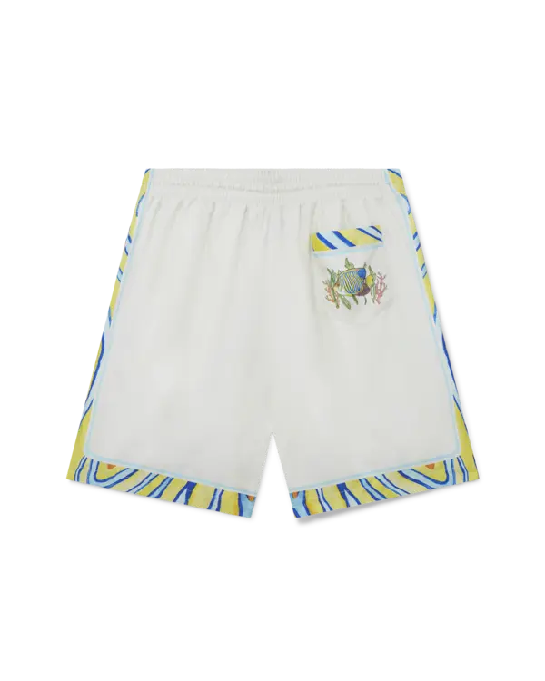Casablanca Aquatique Silk Shorts