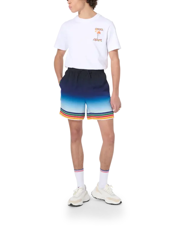 Casablanca Studio De Musique Silk Shorts