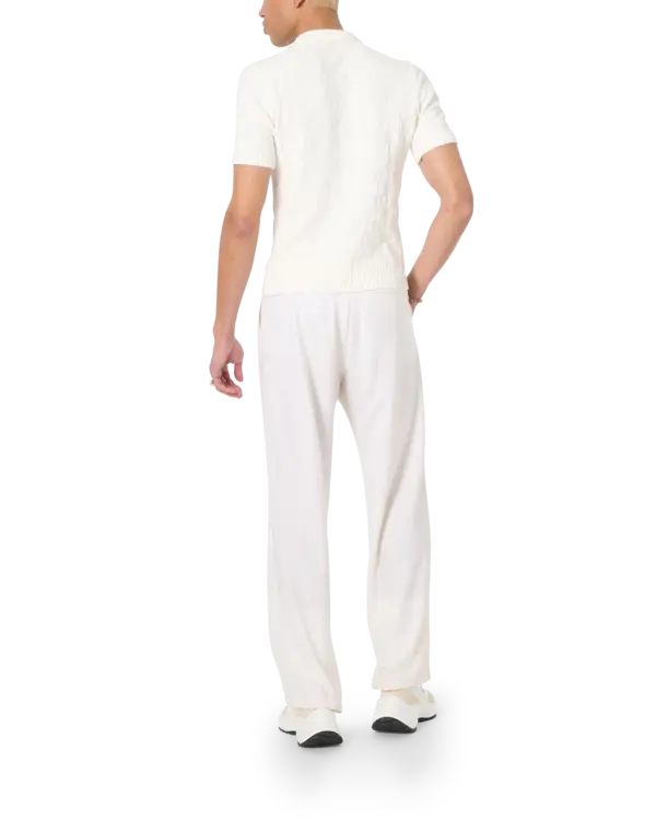 Casablanca Straight Leg Wool Trousers
