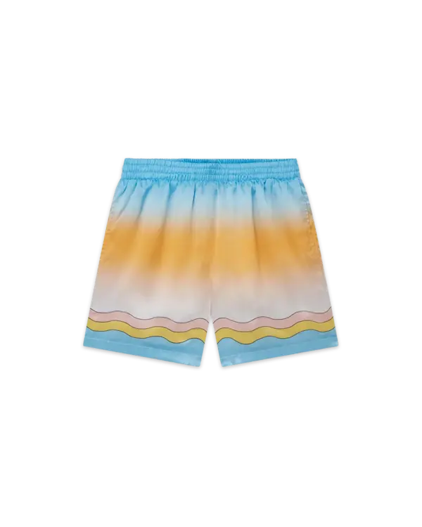 Casablanca La Danse Silk Shorts By - Multicolor