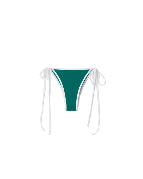 Casablanca Monogram Bikini Bottom - Green