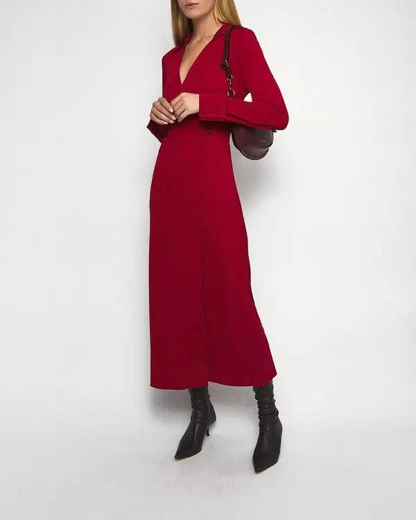 WAKAKUU Maria Wrap Maxi Dress