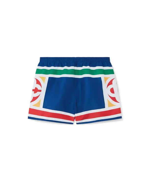 Casablanca Sport Grid Swim Trunks