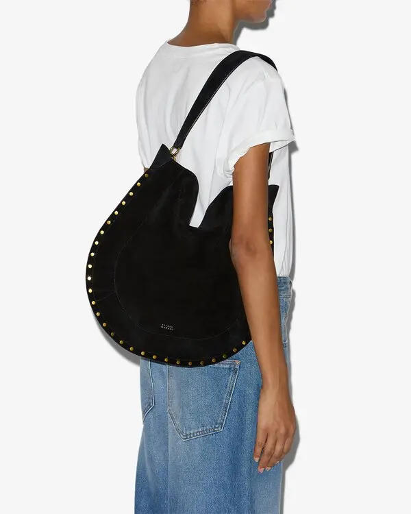 Isabel Marant Étoile Oskan Hobo Soft Bag - Black