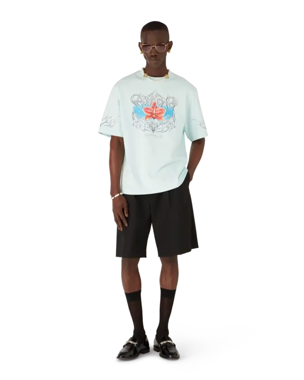 Casablanca Blades Oversized Short Sleeve T-shirt