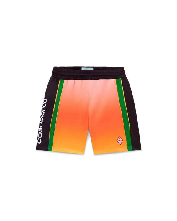 Casablanca Gradient Football Shorts - Multicolor
