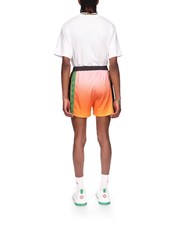Casablanca Gradient Football Shorts - Multicolor